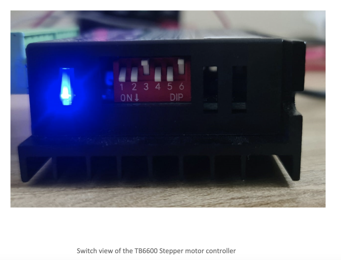Stepper motor controlling using TB6600 motor controller and Raspberry pi - Gahan Ai